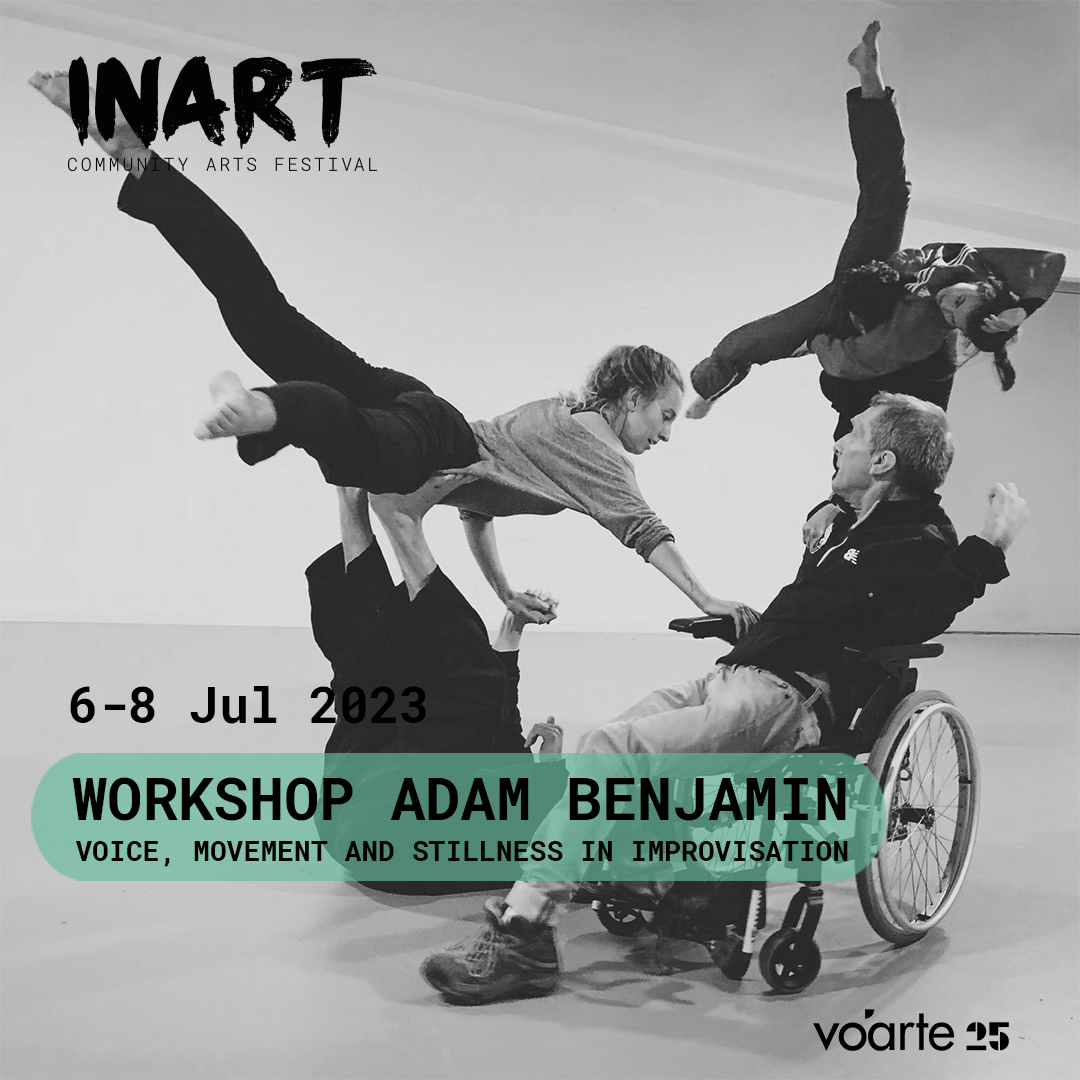 Workshop inclusivo com Adam Benjamin no InArt – Community Arts Festival ...